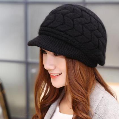 Women Fur Ivy Cap , Casual Winter on Luulla