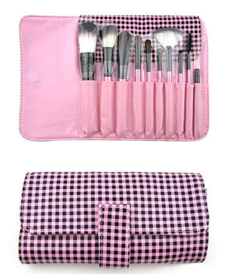 Colorshine 10 Cosmetic Brush Set Professional Make-up Tools Makeup ...