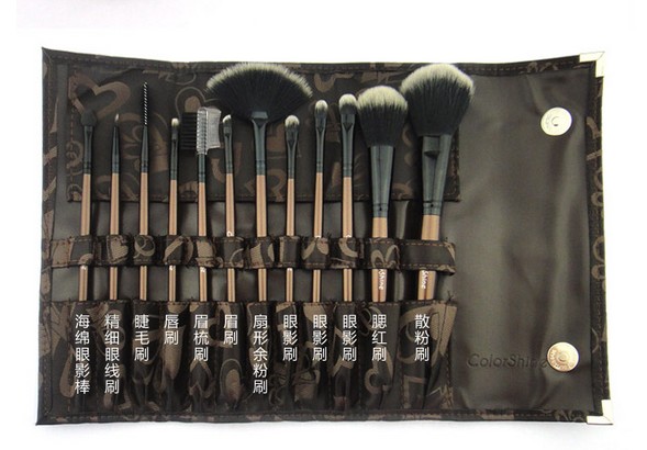 Top Quality ColorShine High Quality 12 Pcs Makeup Brushes Cosmetic ...