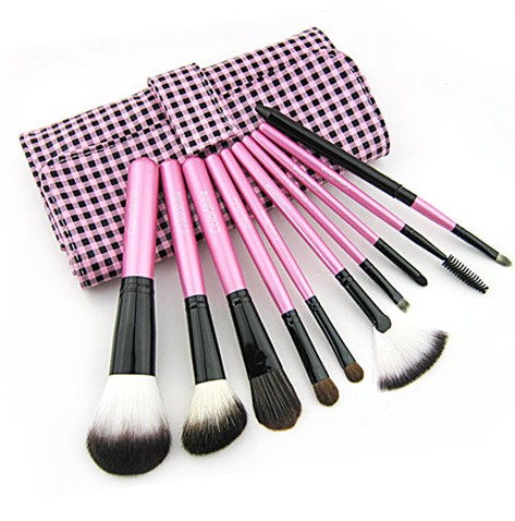 Colorshine 10 Cosmetic Brush Set Professional Make-up Tools Makeup ...